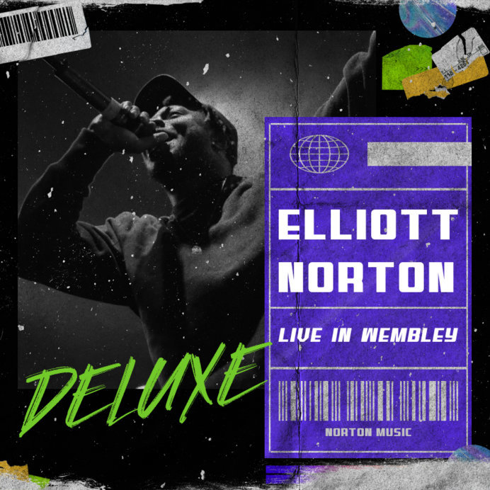 Placeit - Modern Cover Art Template for a Rap Music Artist Featuring a ...