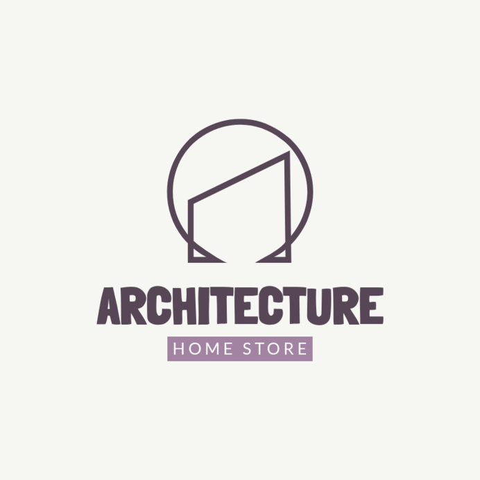 Placeit - Abstract Logo Template for an Interior Design Store