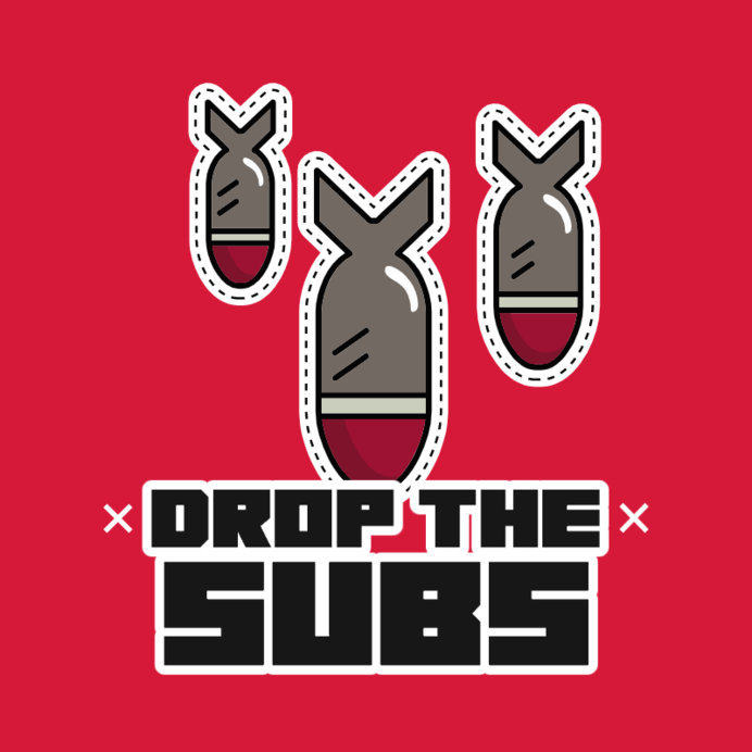 Placeit - Sticker Design Maker Featuring Illustrated Dropping Bombs