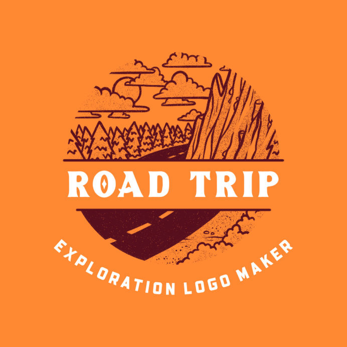 Placeit - Logo Maker for a Road Trips Travel Club