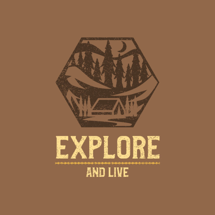 Placeit - Logo Template for an Outdoor Exploring Activities Company
