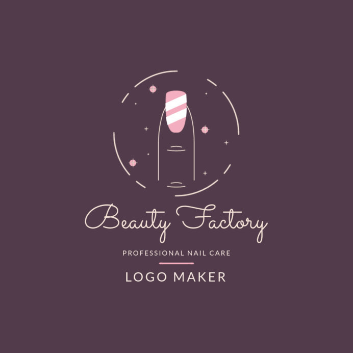 Placeit - Logo Maker for a Nail Care Business