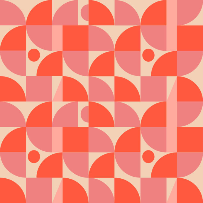 Placeit - Seamless Print Pattern Design Template with Geometric Shapes