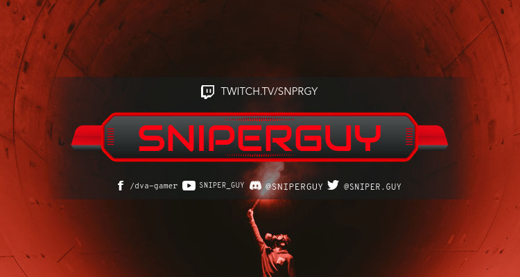 Placeit - Twitch Banner Maker for Shooter Gamers Featuring a Simple Layout