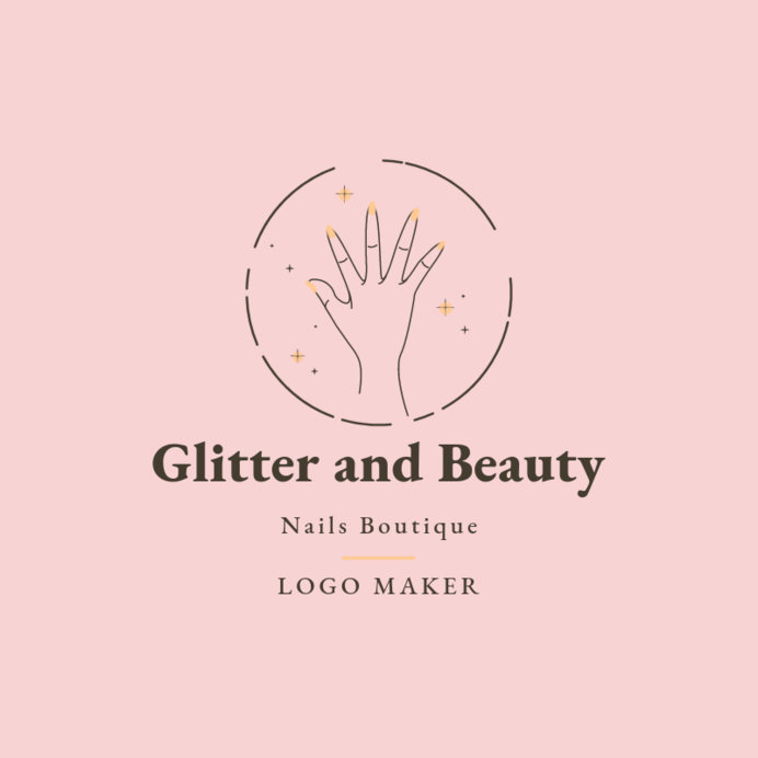 glitter logo maker