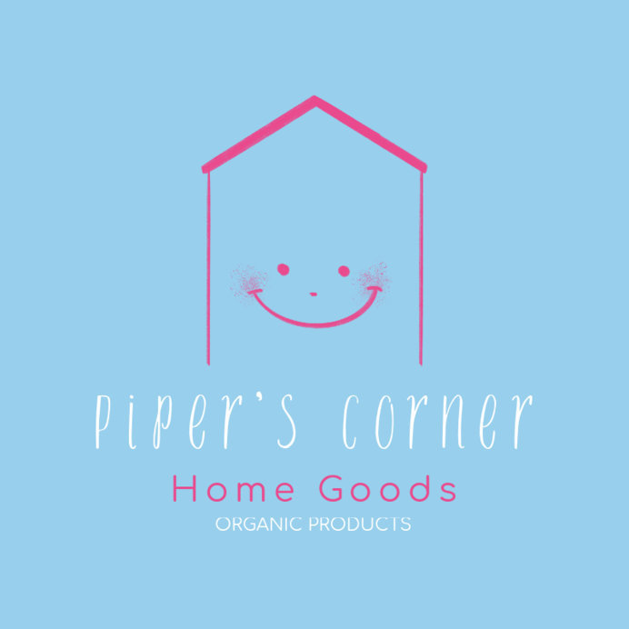 Placeit - Home Goods Logo Maker Featuring a Smiley Face