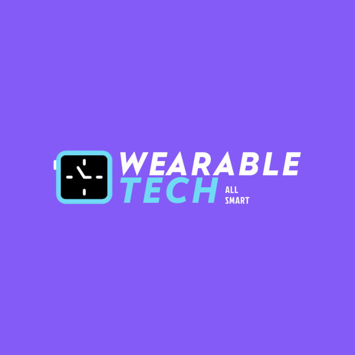 Placeit - Wearable Tech Store Logo Template with a Clock Graphic