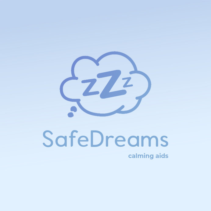 Placeit - Sleeping Aids Logo Maker Featuring a Cloud Icon