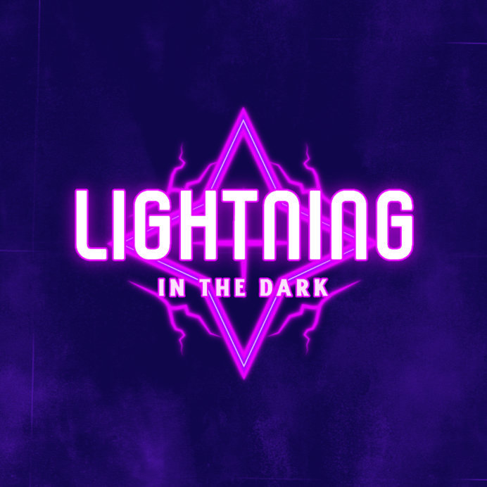 Placeit - Gaming Logo Generator with a Lightning Theme and a Star Graphic