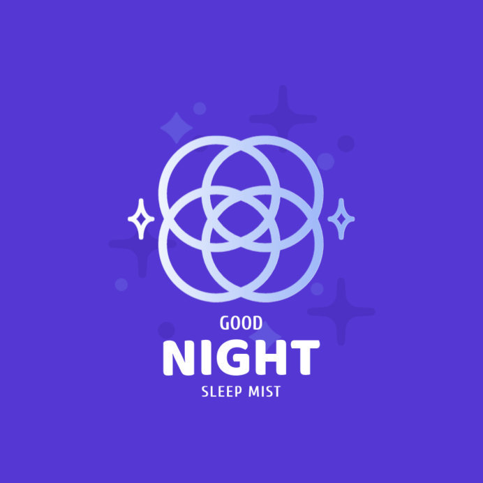 Placeit - Sleep Mist Logo Maker with a Minimalistic Cloud Graphic