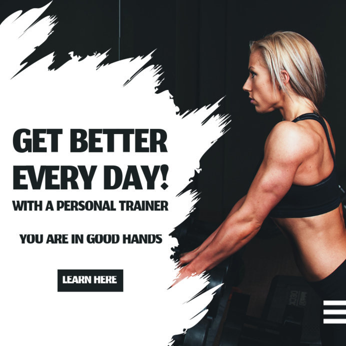 Placeit - Instagram Post Creator for a Fitness Personal Trainer