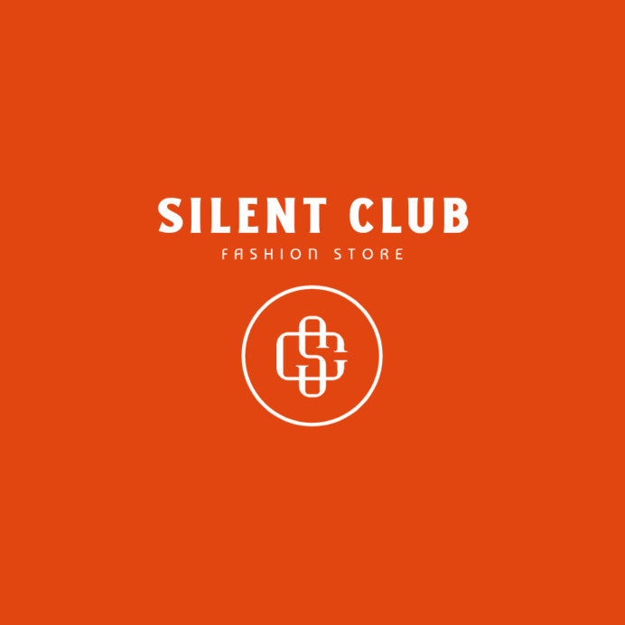 Placeit - Monogram Logo Template for a Clothing Store with a Simple Layout