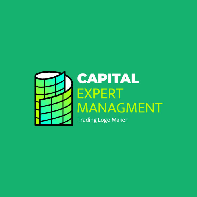 Placeit - Trading Logo Template Featuring a Minimal Abstract Icon