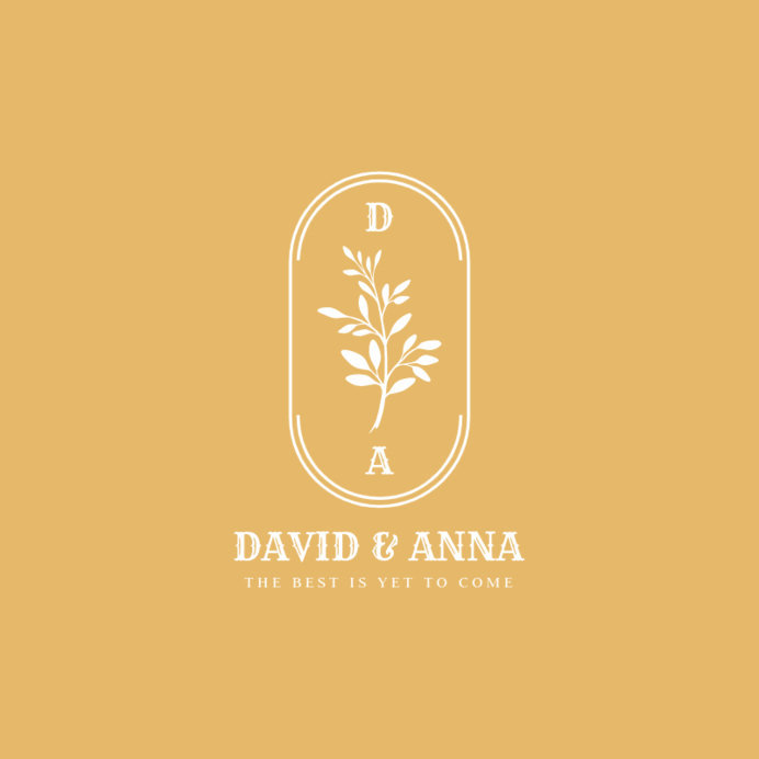 Placeit - Logo Maker for an Engaged Couple with Elegant Graphics