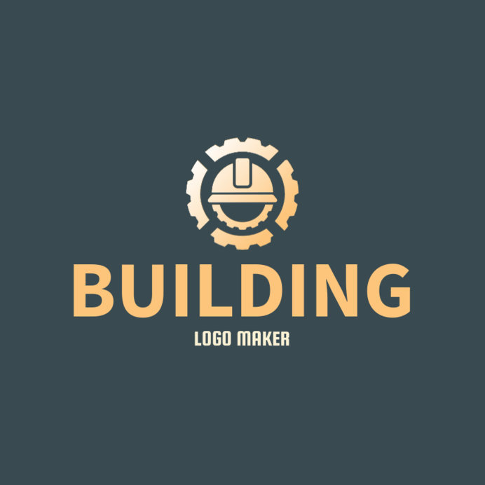 Placeit - Civil Engineer Logo Creator with a Construction Helmet Graphic