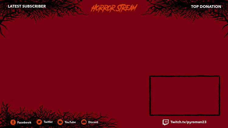 Placeit - Twitch Overlay Maker for Survival Horror Gamers