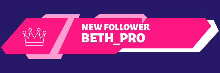 Placeit - Twitch Alert Box Template for Gaming Streamers with a Crown Icon