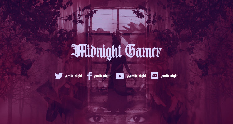Placeit - Twitch Banner Template for Gamers Featuring a Horror Theme