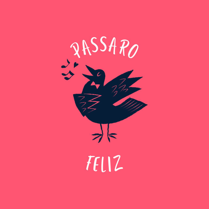 Placeit - Kids Clothing Brand Logo Maker with a Singing Bird Illustration