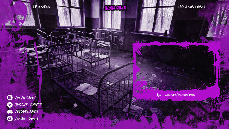 Placeit - Spooky Twitch Overlay Design Generator with a Chilling Vibe