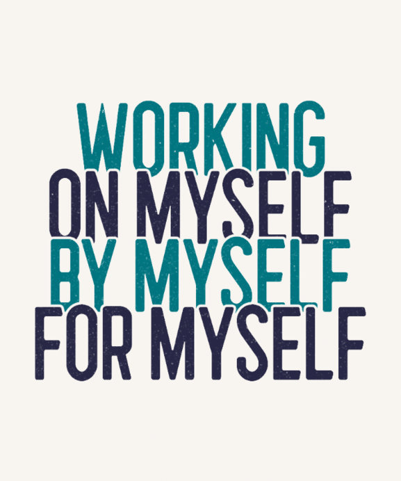 Placeit - T-Shirt Design Template Featuring an Inspiring Quote and a ...