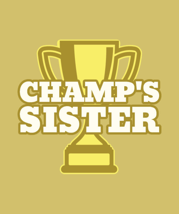 Placeit - T-Shirt Design Template Featuring a Trophy Clipart and a Quote