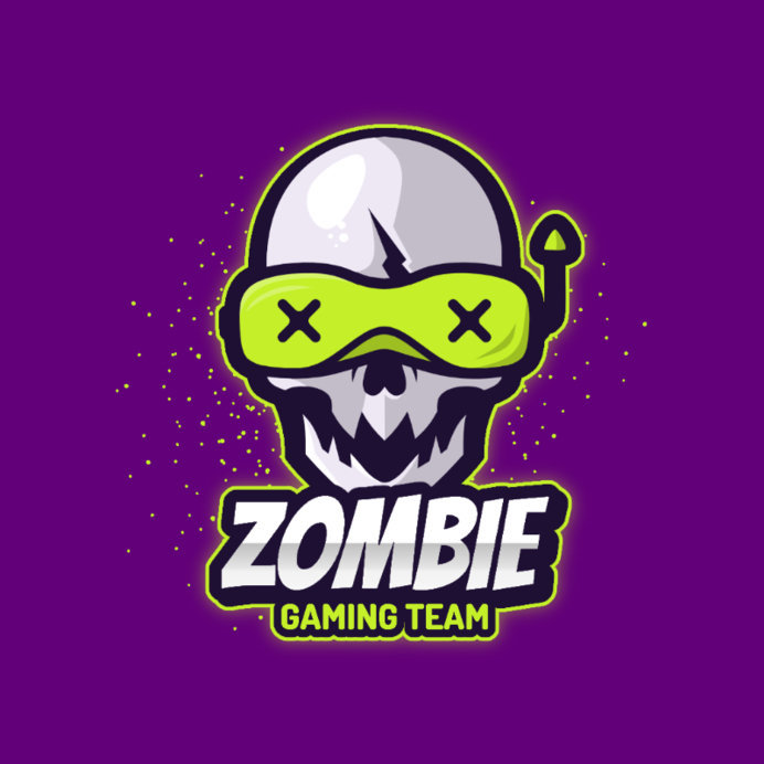 Placeit - Gaming Team Logo Template with an Undead-Themed Graphic