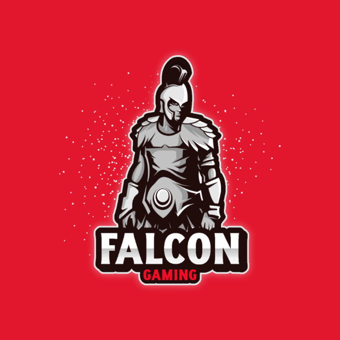 Placeit - Logo Template for a Gaming Squad Featuring an Illustration of ...