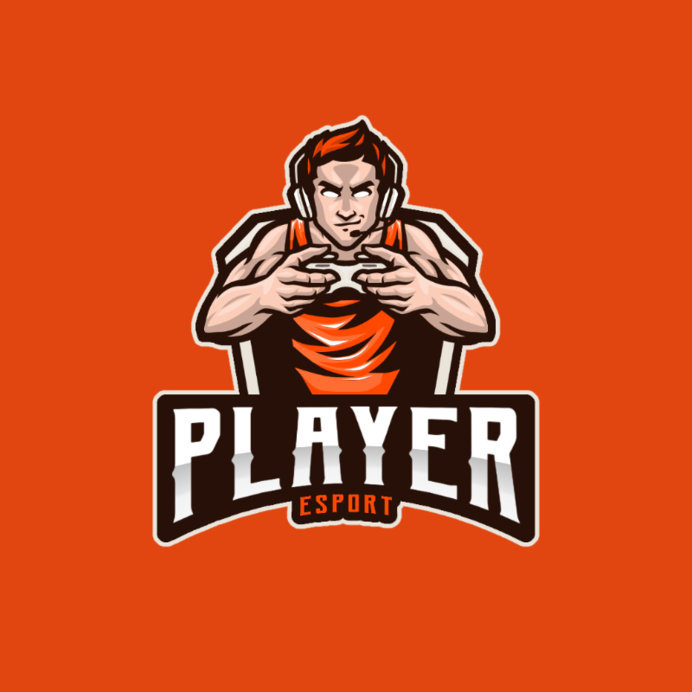 Placeit - Logo Generator for an eSports Gamer Featuring an Illustrated ...