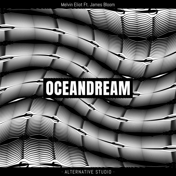 Placeit - Album Cover Design Template with Trippy-Texture Backgrounds