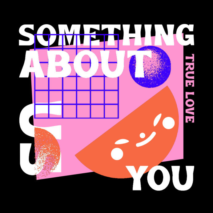 Placeit - Pop Album Cover Template Featuring Contemporary Text Design