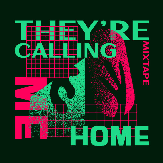 Placeit - Album Cover Maker for a Rap Mixtape Featuring a Chaotic Text ...