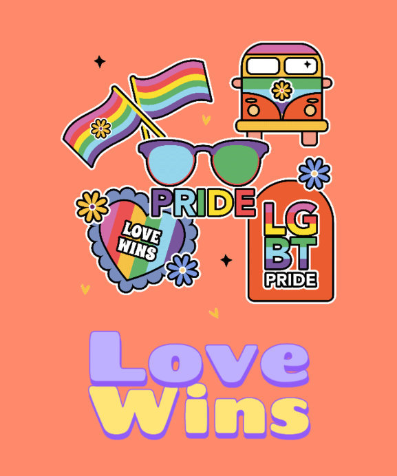 Placeit - T-Shirt Design Generator to Celebrate LGBTQ Pride Month ...