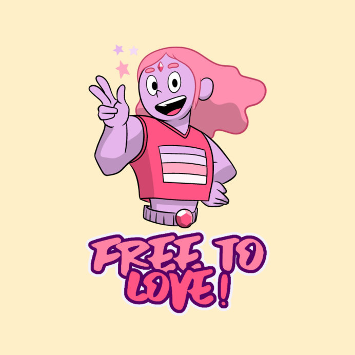 Placeit - LGBTQ Pride-Themed Twitch Emote Logo Maker Inspired by Steven ...