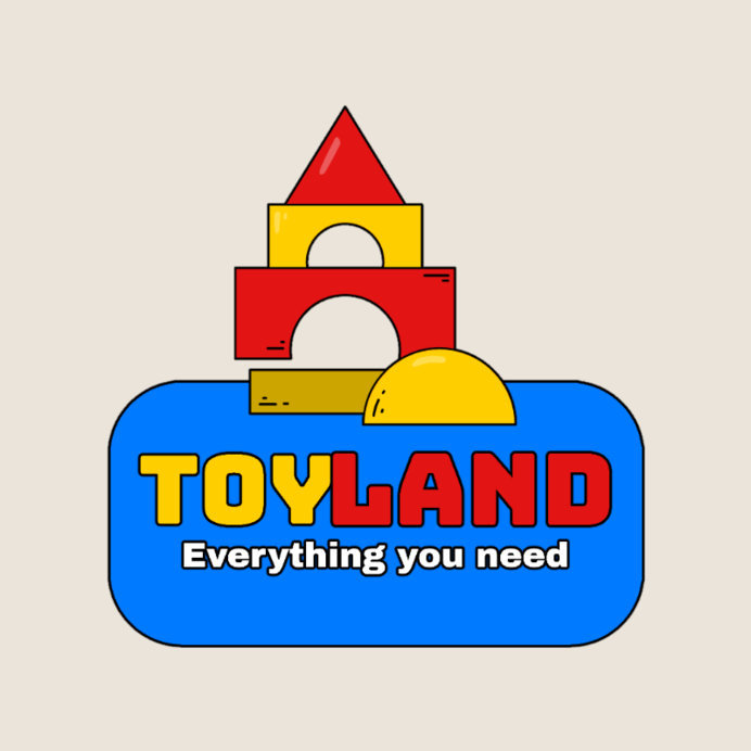 Placeit - Toy Store Logo Generator Featuring a Classic Aesthetic